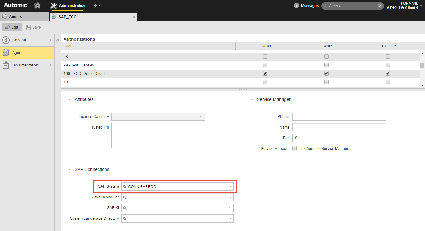 Creating and Executing an SAP ABAP Job from within the Automation Engine