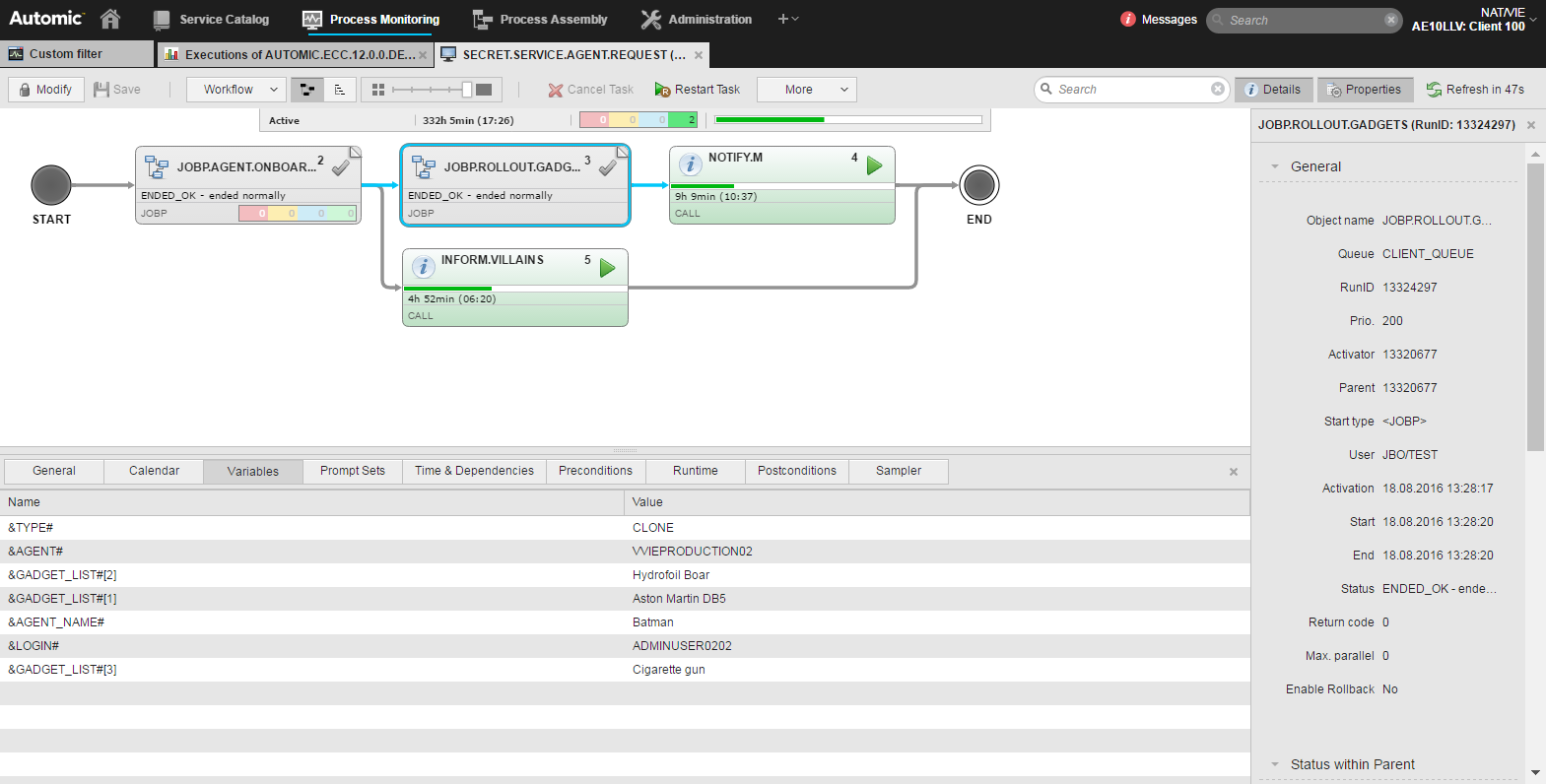 Workflows überwachen